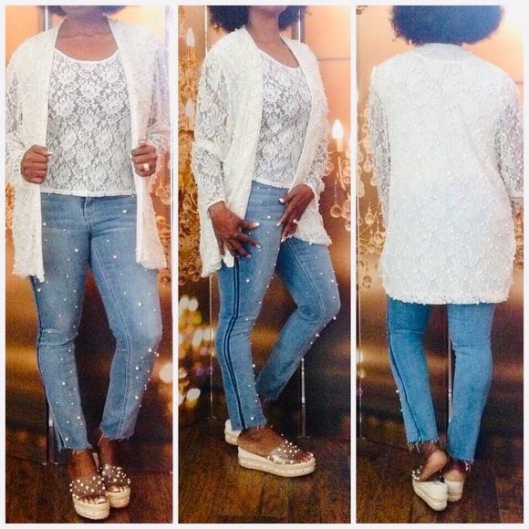 Tops | True Vintage Jasjas Designs New York Beaded Blazer | Poshmark